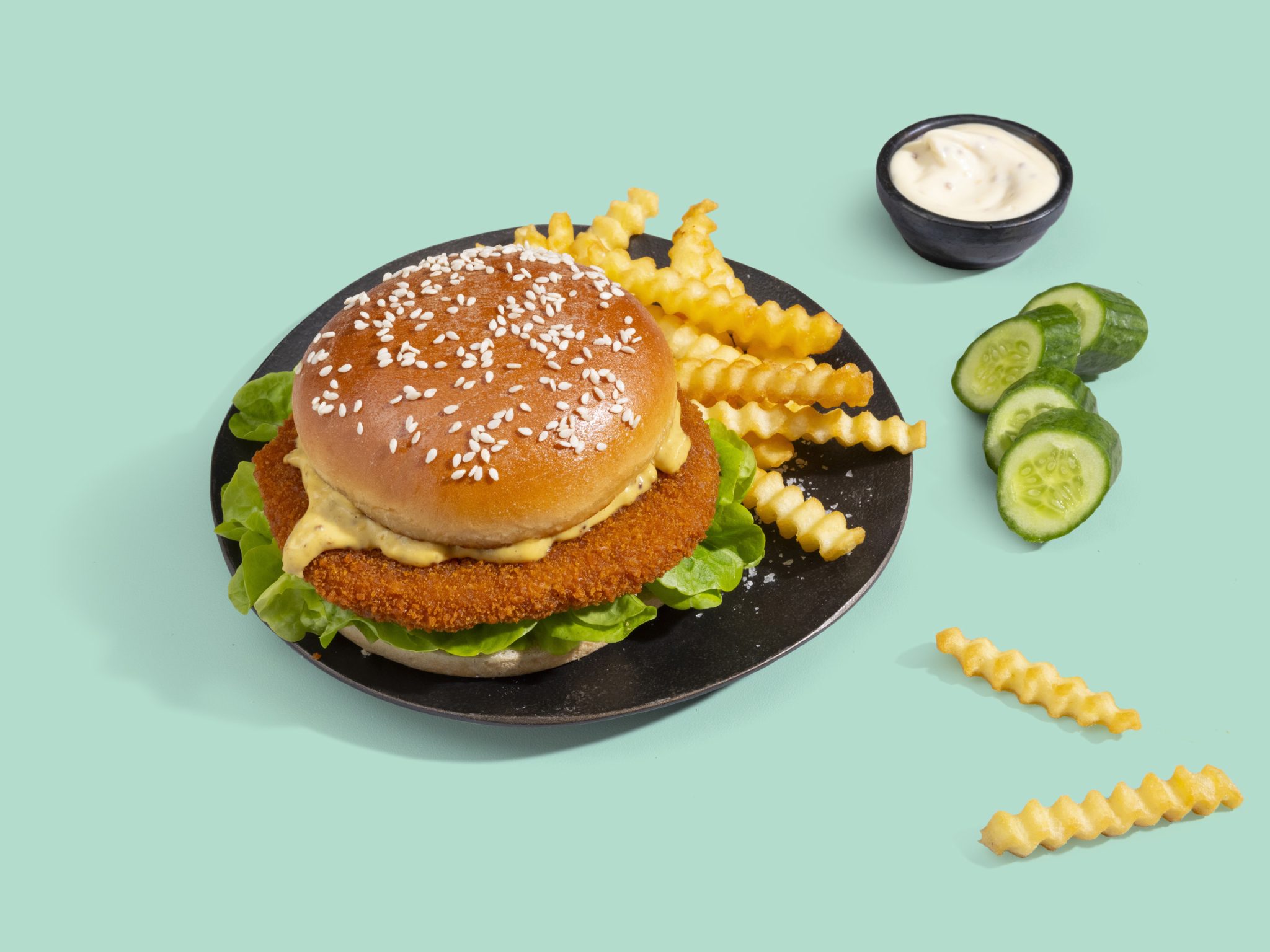 Plantaardige Kroket Burger - Vivera